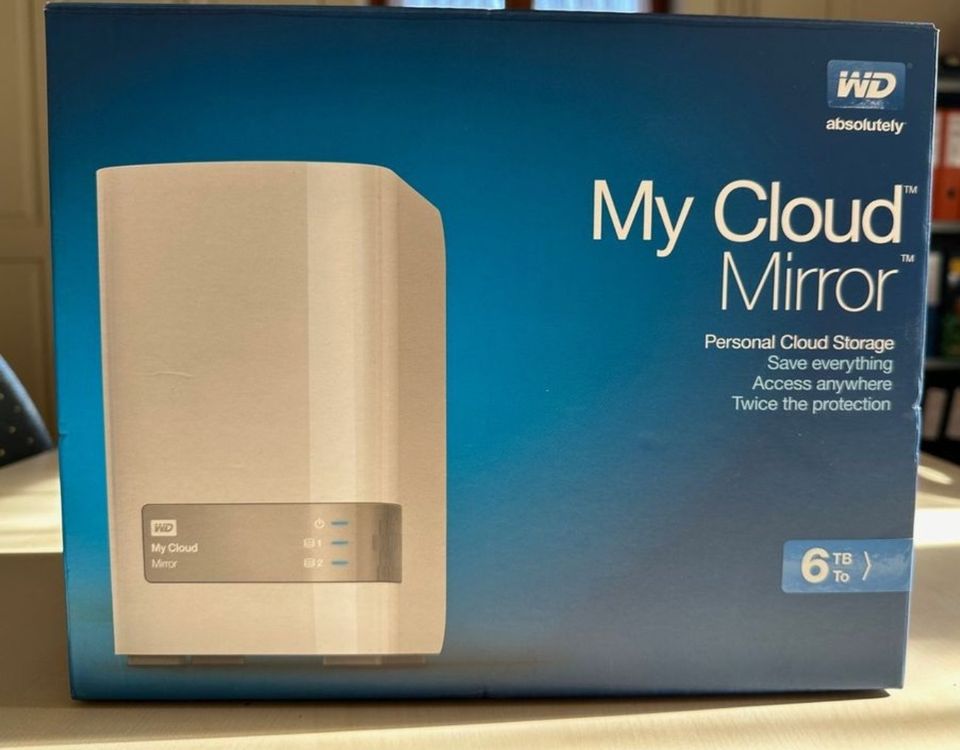 WD My Cloud Mirror 6TB Personal Cloud Storage (Neu und originalverpackt ...