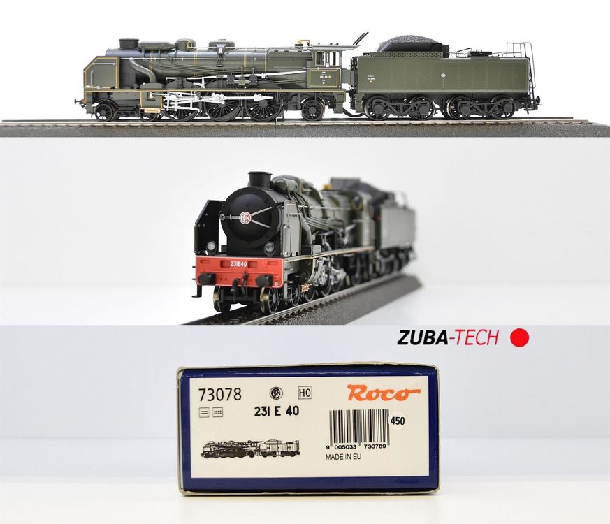 Roco 73078 Dampflok 231 E 40 SNCF H0 GS (Usato) a St. Gallen per CHF ...