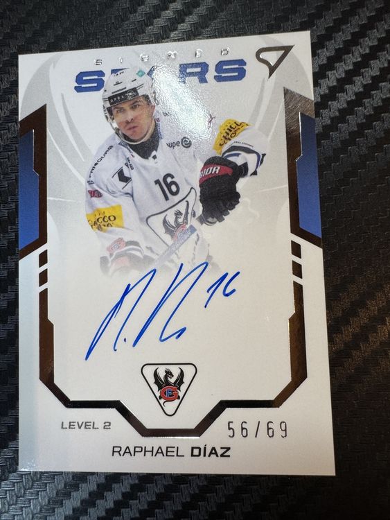 Sportzoo Serie2 Signed Stars Raphael Diaz Fribourg Gotteron | Kaufen auf Ricardo