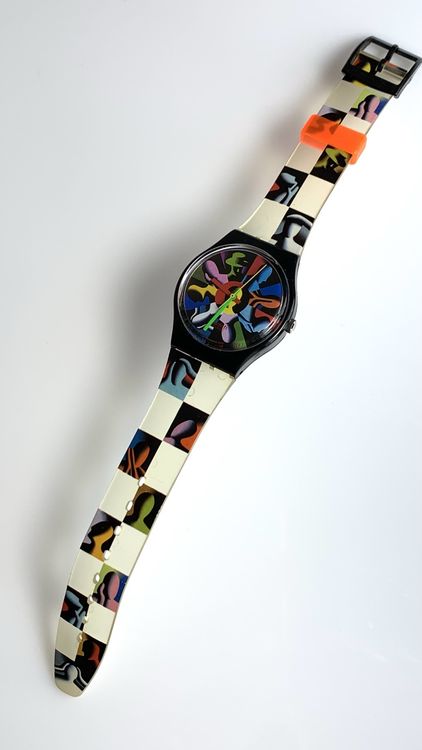 Swatch AG 1993 Vintage Uhr Sammleruhr bunt | Kaufen auf Ricardo