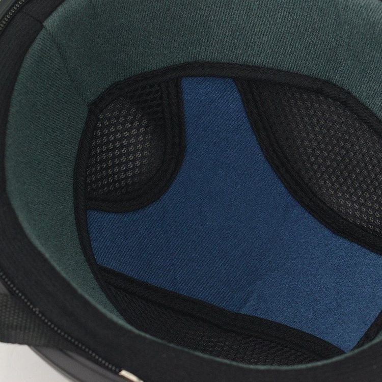 Halbschalenhelm Topfhelm retro Mofa- Vespahelm schwarz | Kaufen auf Ricardo