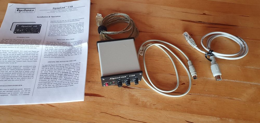 Interface Signalink USB avec câbles pour Yeasu et Icom (D'occasion) à ...