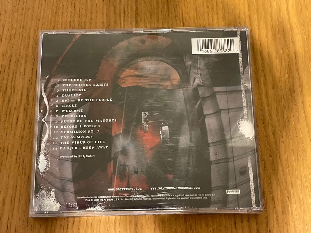 Slipknot Vol 3-Subliminal Verses CD | Kaufen auf Ricardo