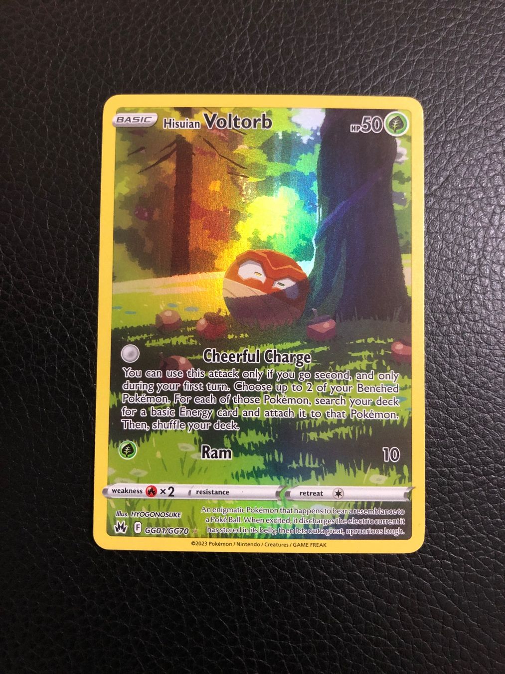 Crown Zenith Hisuian Voltorb GG01/GG70 NM Ab 1 (Gebraucht) in Paradiso ...