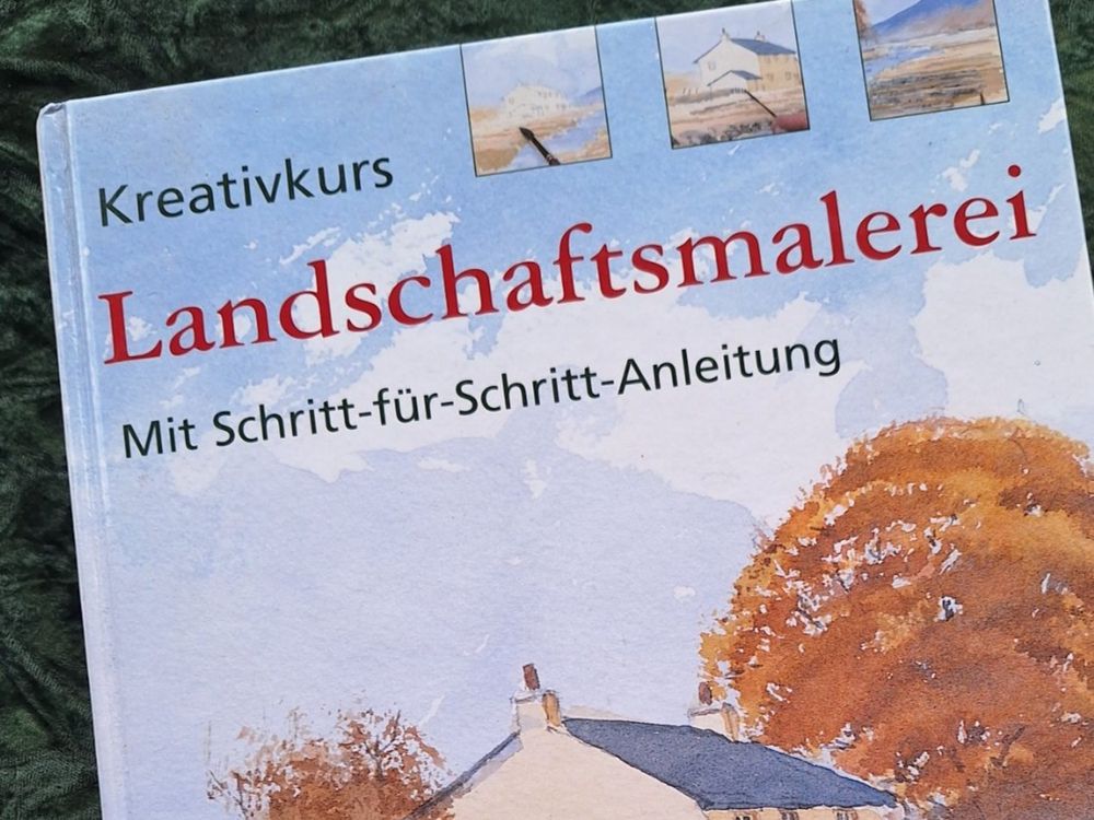 KREATIVKURS - LANDSCHAFTSMALEREI (Gebraucht) in Huttwil für CHF 3 – mit Lieferung auf Ricardo kaufen