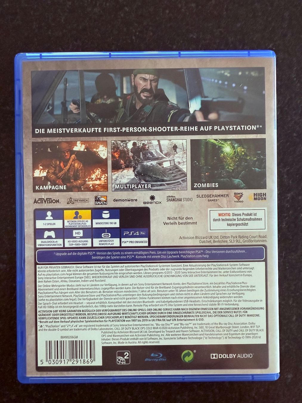 Call of Duty Black Ops Cold War PS4 (Gebraucht) in Pratteln für CHF 25 ...