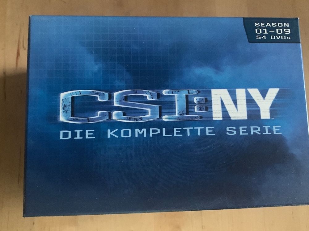 CSI New York Komplette Serie in einer Box Staffeln 1-9 (Gebraucht) in ...