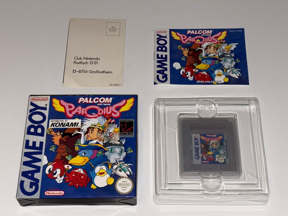 Nintendo Game Boy (GB) Spiel - Parodius (OVP) - selten (Gebraucht) in ...
