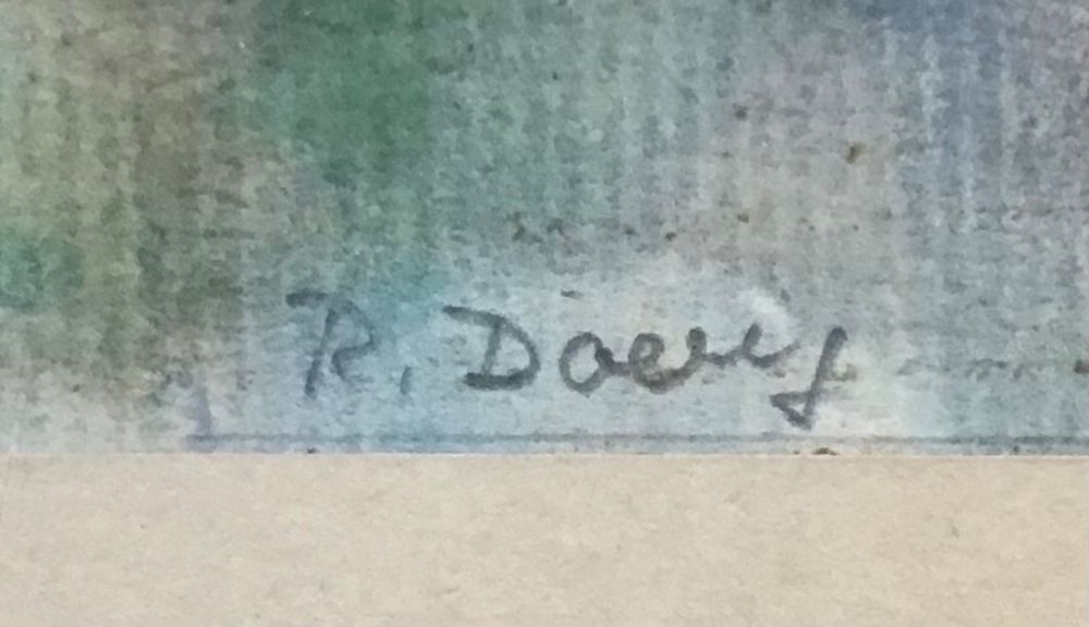 Roswitha DOERIG (1929-2017) Stilleben Aquarell (Gebraucht) in Root für ...