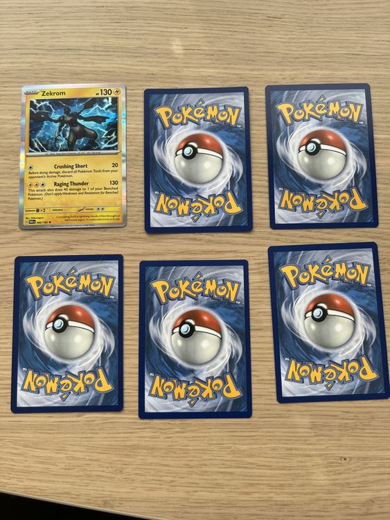Zekrom - Pokémon Paradox Rift EN - 066/182 - Holo (Neu (gemäss ...