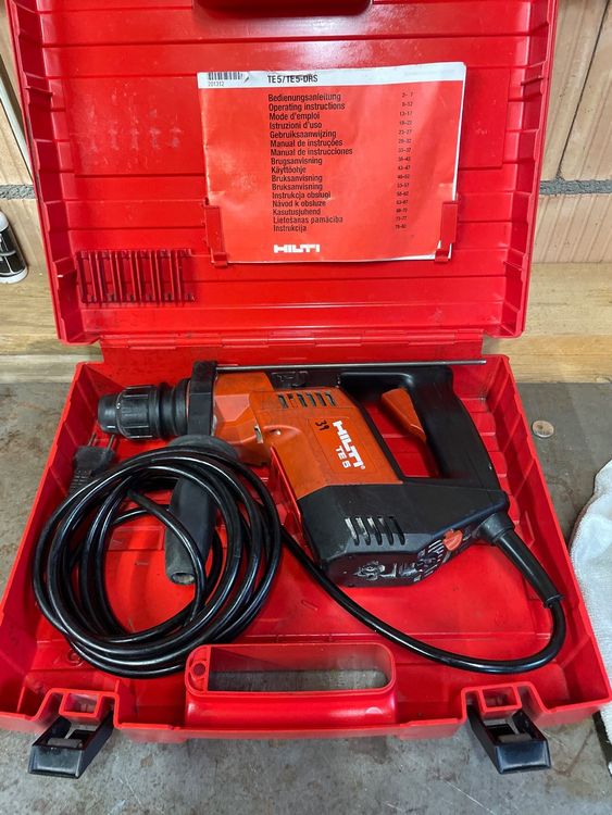 Hilti TE5 Schlagbohrmaschine (Gebraucht) in Meiringen für CHF 125 – mit ...
