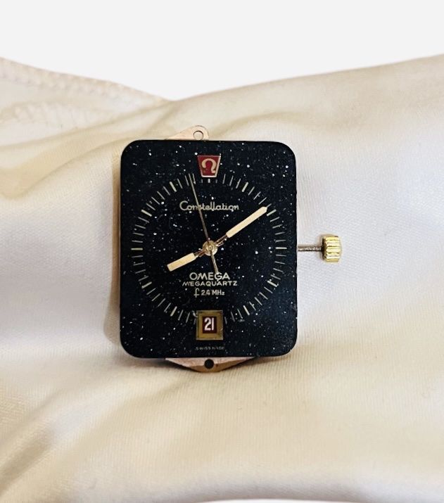 Oméga rare Cadran aventurine + mouvement | Kaufen auf Ricardo