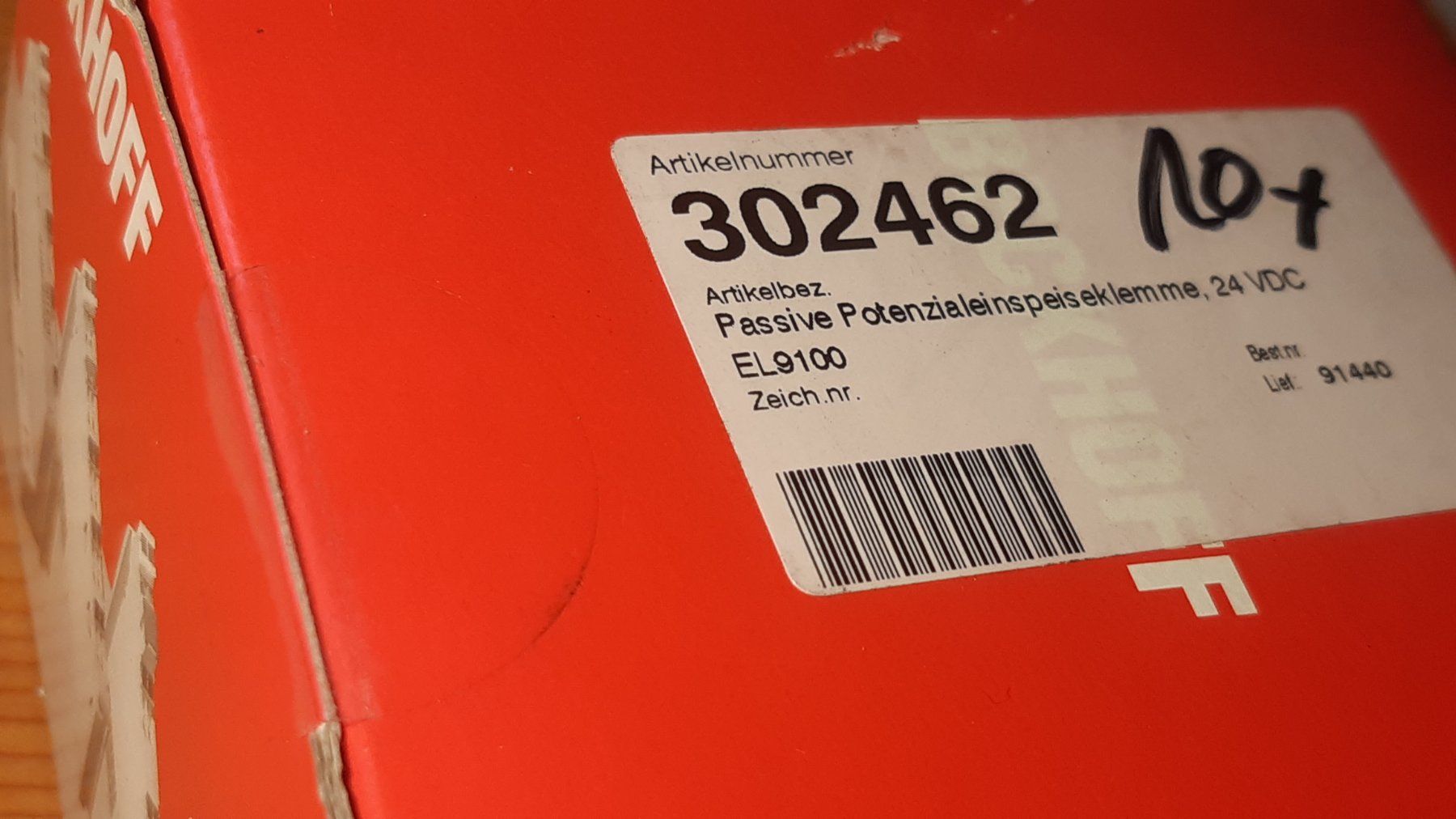 Beckhoff EL9100-0000 - 24V DC - 10A - neu, im 10er-Pack (Neu und ...