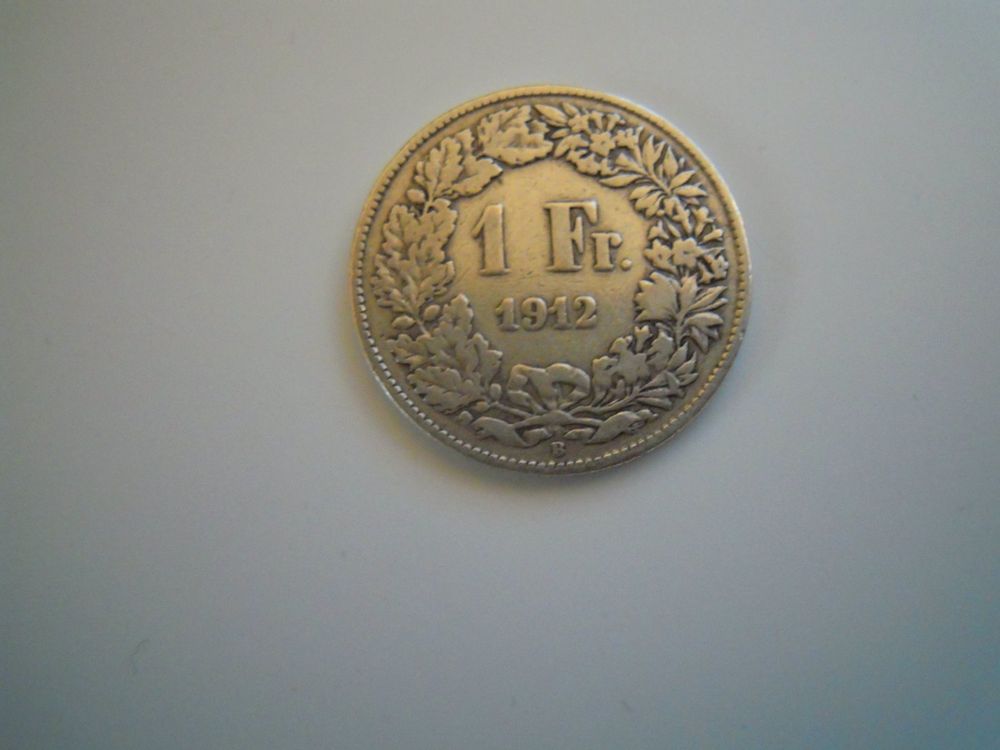 1 Fr. 1912 silber (Gebraucht) in Kriegstetten für CHF 3.15 – mit Lieferung auf Ricardo kaufen