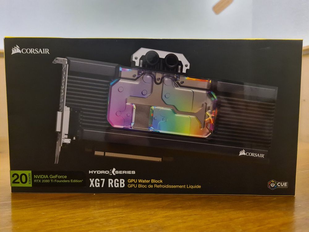 Refroidisseur à eau GPU Corsair XG7 RGB | Kaufen auf Ricardo