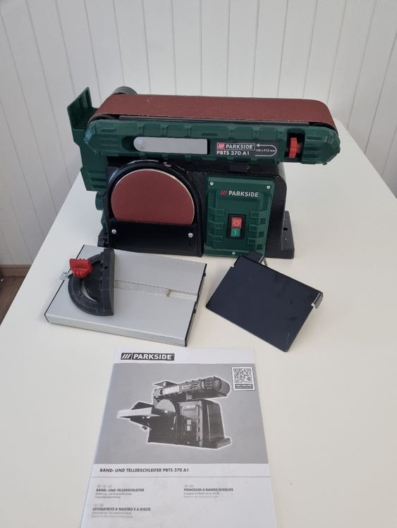 Parkside Band- und Tellerschleifer PBTS 370 A1 | Kaufen auf Ricardo