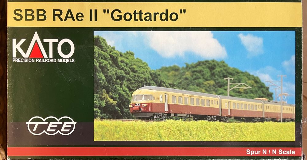 SBB TEE RAe II «Gottardo » mit Beleuchtung und DSS (Neu (gemäss ...