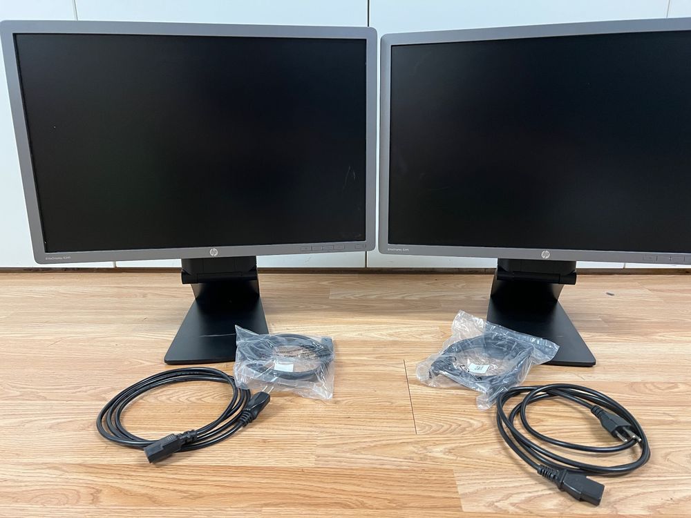 2 Stk. Computer Bildschirme HP EliteDisplay E24i (Gebraucht) in Hasle b ...