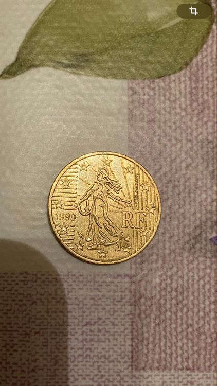 Vintage und Selten, Französische 10Cent 1999 RF (Gebraucht) in Buch am ...