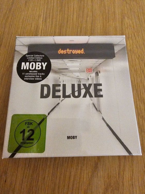 2 CDs & DVD - Moby – Destroyed (Deluxe Ed.) - ORIGINALVERP. | Kaufen ...