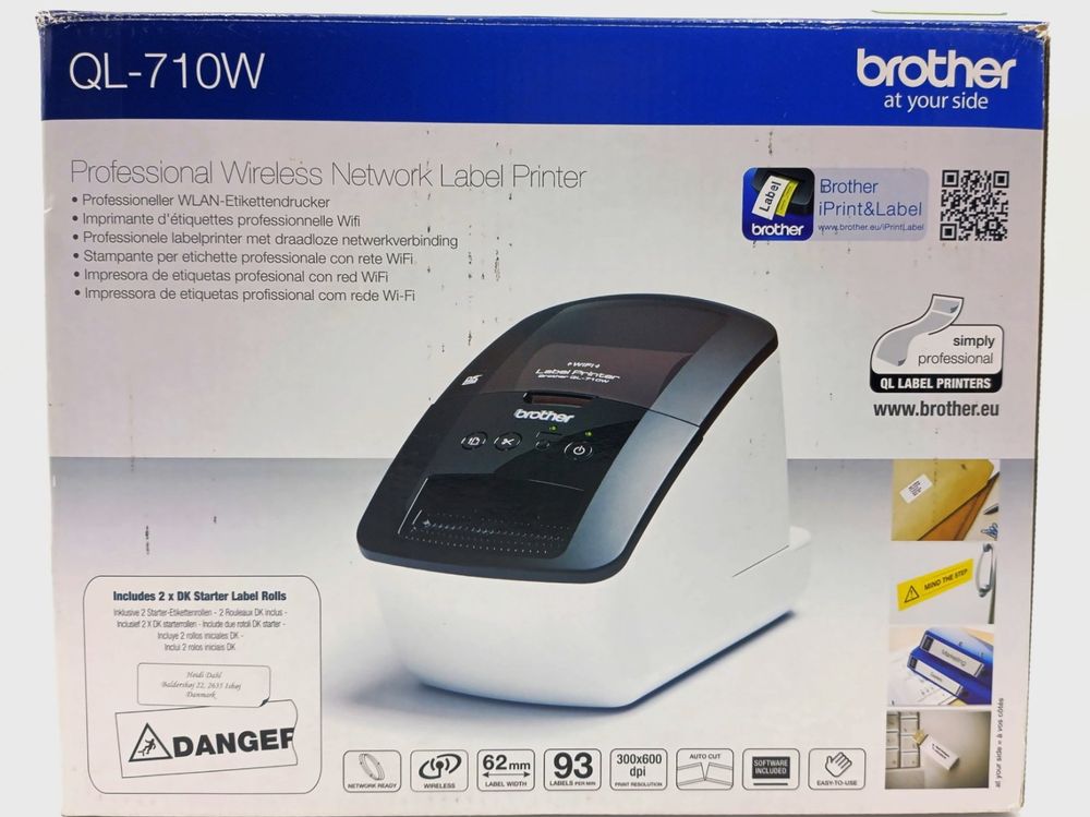 Brother QL-710W Labeldrucker, wie neu (Gebraucht) in Wil SG für CHF 50 ...