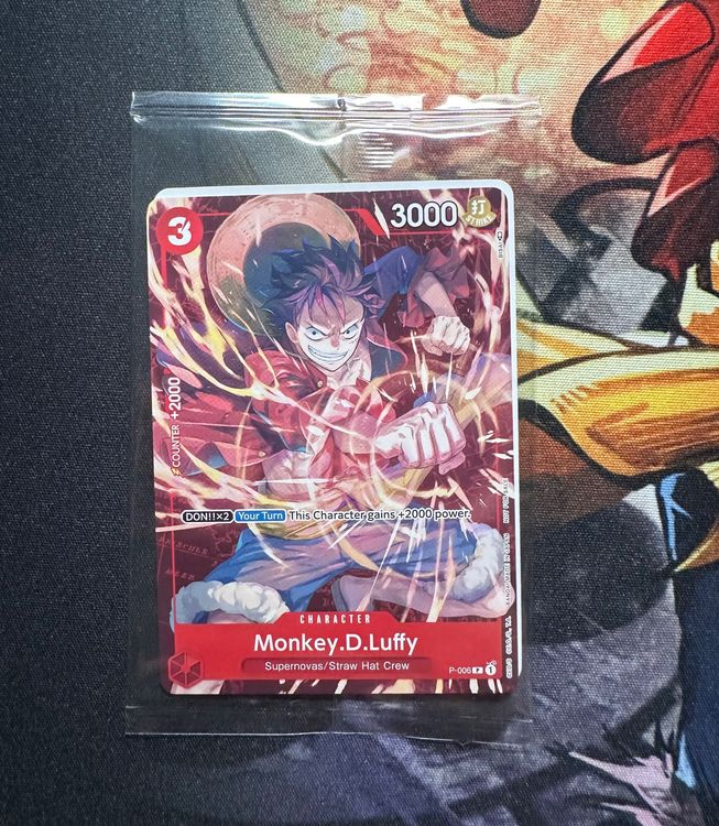 One Piece Monkey D. Luffy Promo Card (Gebraucht) in Suhr für CHF 9 ...