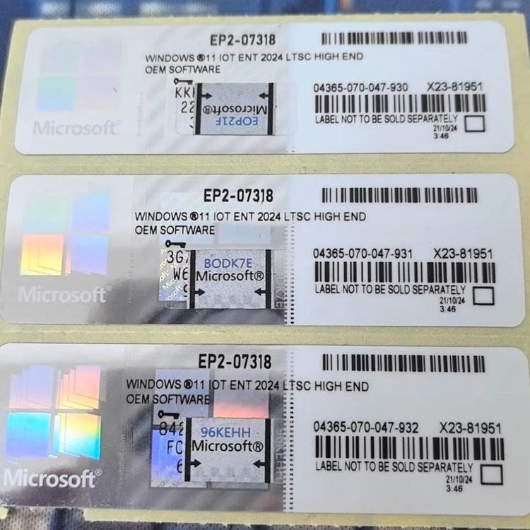 Microsoft Windows 11 IOT Enterprise LTSC Aufkleber (Neu und ...