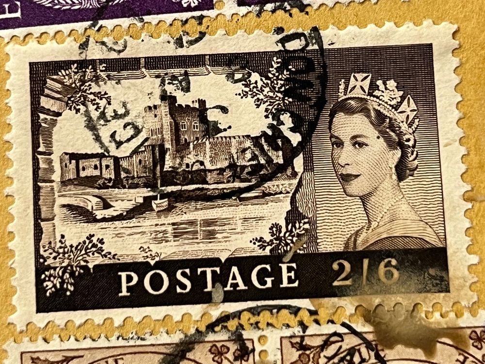 Briefmarken Queen Elizabeth II, Vintage Rarität (Gebraucht) in Neuenhof ...
