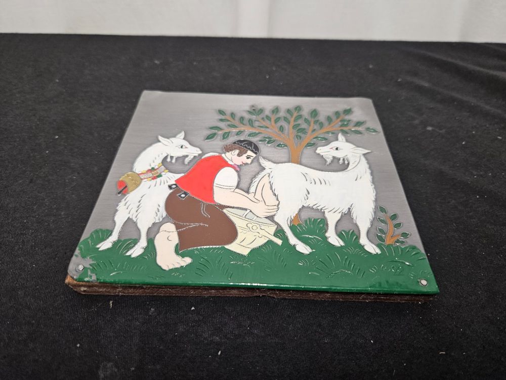 Emil Fässler Bild Zinn Bild mit Geisen (Gebraucht) in Wolfertswil für ...
