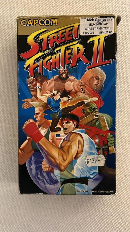 Street Fighter II (Version japonaise sur Nes) | Kaufen auf Ricardo