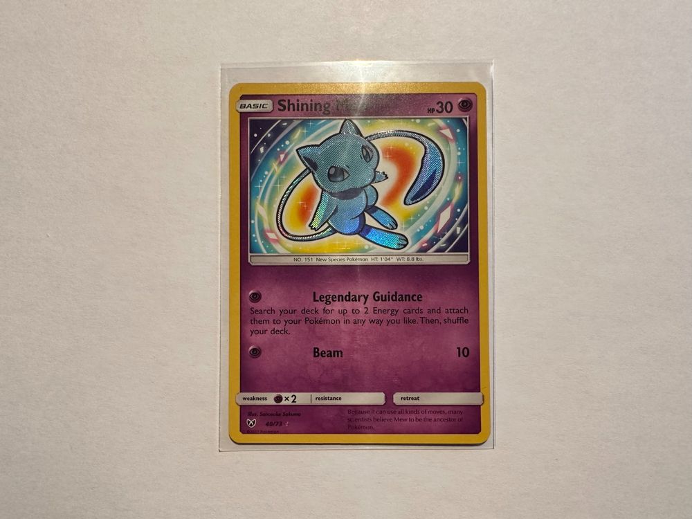 Shining Mew Shining Legends EN (Neu (gemäss Beschreibung)) in Hagendorn ...