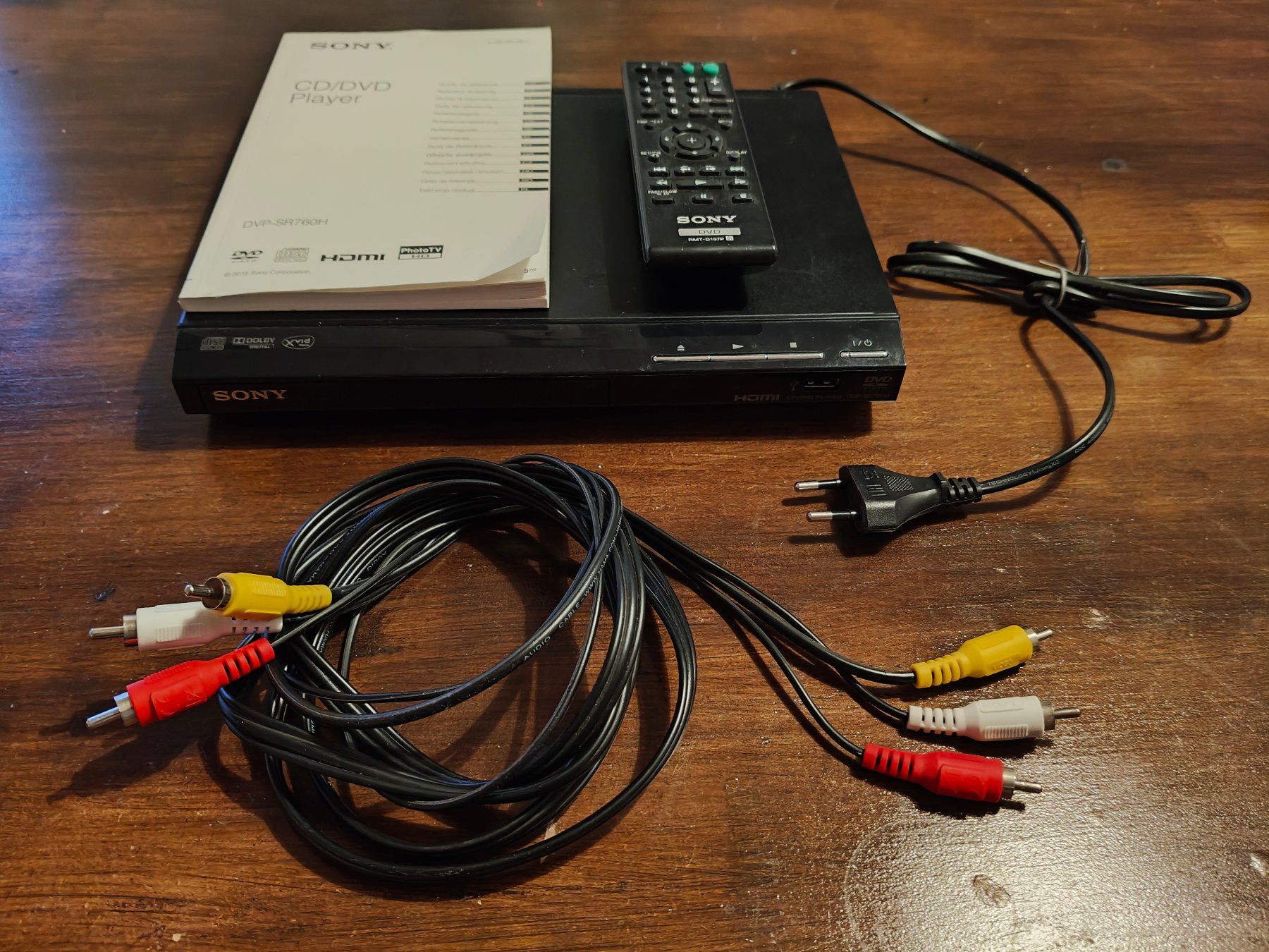 Sony DVD/CD Player DVP-SR760H Inkl. Kabel und Fernbedienung (Neu (gemäss Beschreibung)) in ...