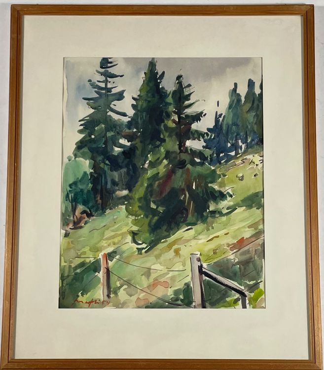 Walter Mafli (1915-2017) Aquarell | Kaufen auf Ricardo
