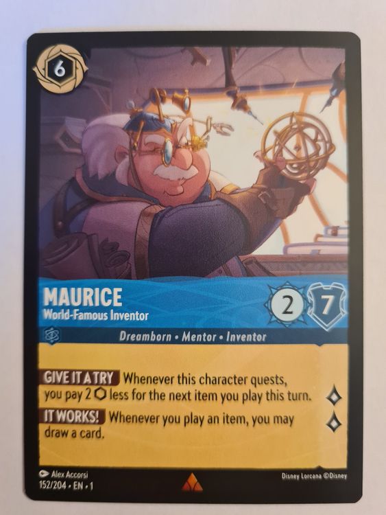 Lorcana, Maurice - World-Famous Inventor, 152 (Neu (gemäss Beschreibung ...