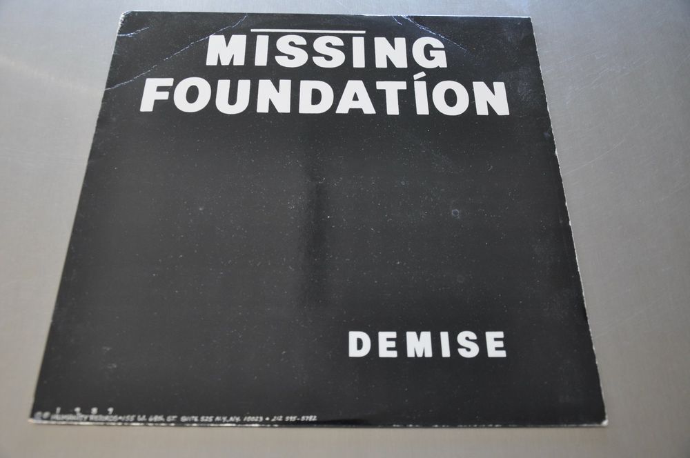 MISSING FOUNDATION LP DEMISE - INDUSTRIEL - SWANS - (Gebraucht) in Sion für CHF 9 – mit ...