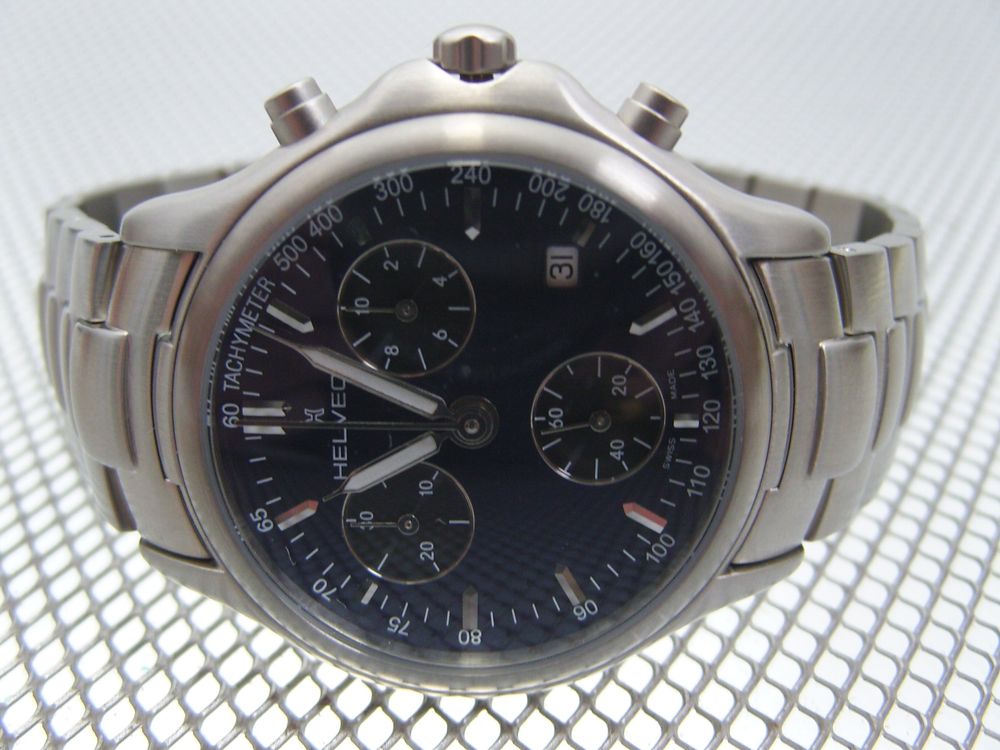Neuer, ungetragener HELVECO Swiss Made Chronograph (Neu und ...
