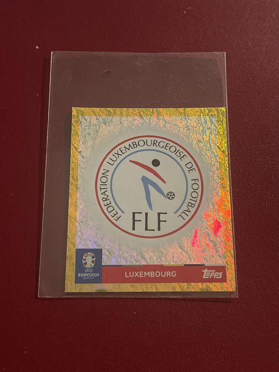 Topps EM 2024 - Luxembourg Wappen - LUX 1 - Gold (Gebraucht) in ...