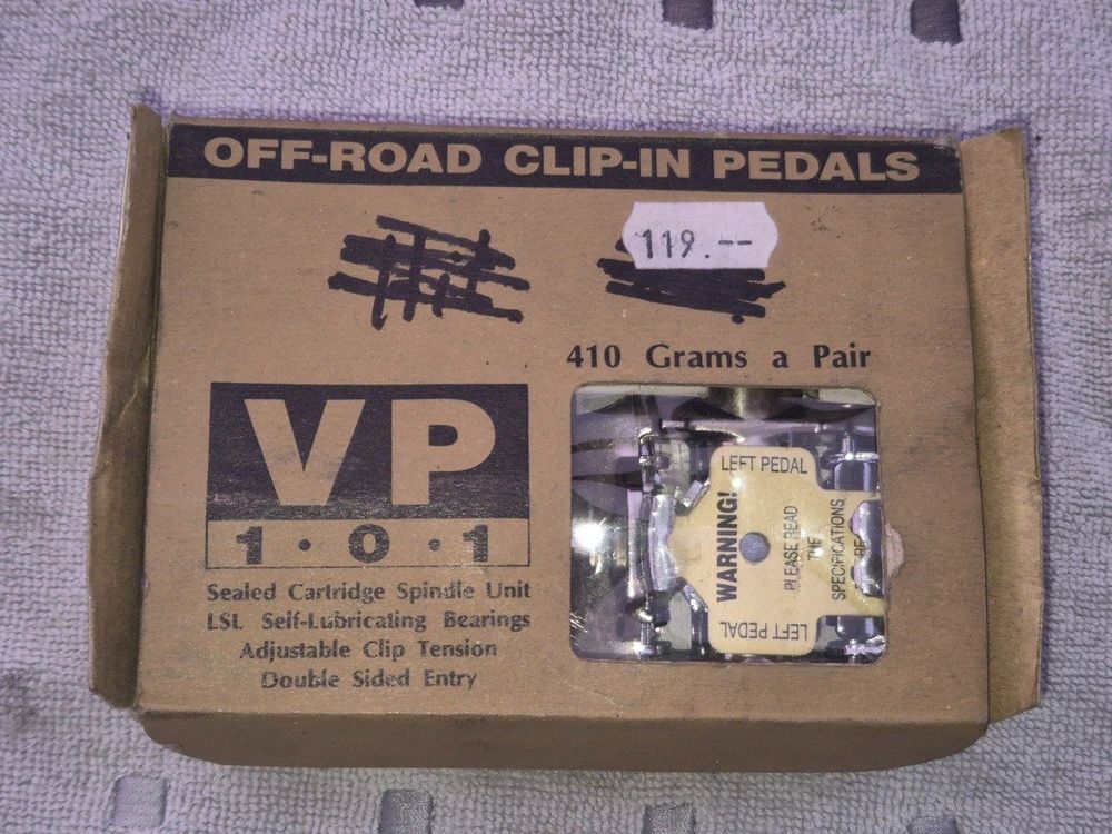 NEUE Retro MTB Klick Pedalen VP 101 Np 119.- (Neu und originalverpackt ...