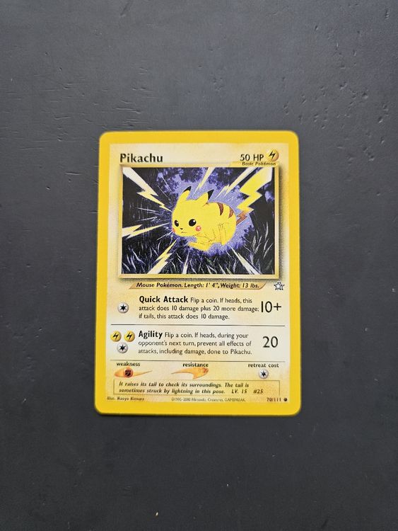 Pikachu Pokemon Neo Genesiss (Gebraucht) in oberbuchsiten für CHF 6 ...