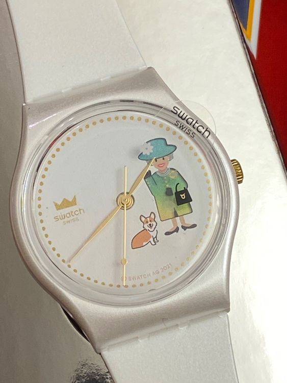 Swatch Special 2022 Queen Elisabeth “How Majestic” (Neu und ...