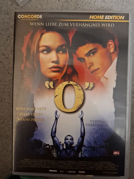 DVD "O" mit Josh Hartnett, Julia Stiles (Gebraucht) in Emmen für CHF 1 – mit Lieferung auf ...