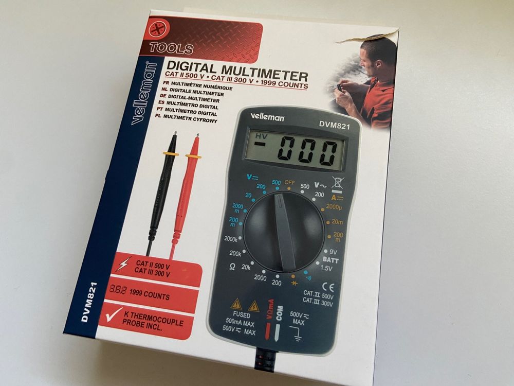 Multimeter DVM 821 neu 2 STCK | Kaufen auf Ricardo