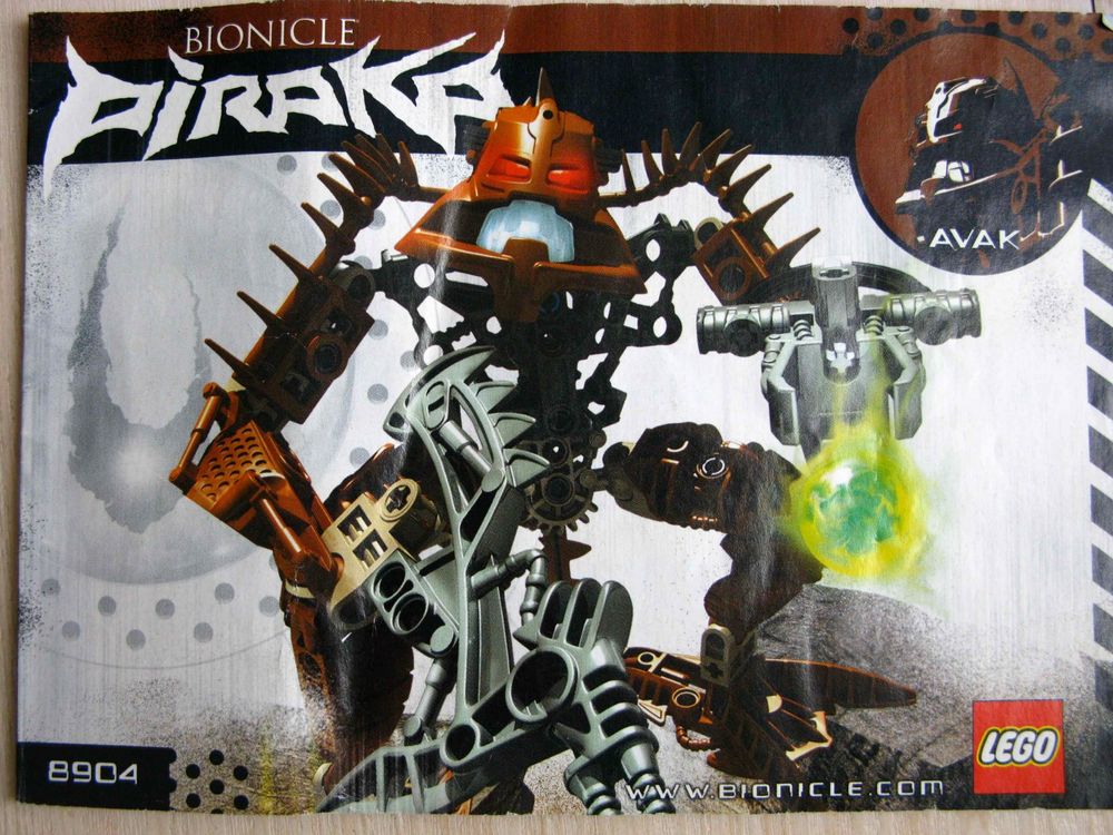 Lego Bionicle 8903 Avak von den Piraka Batt. neu (Gebraucht) in ...