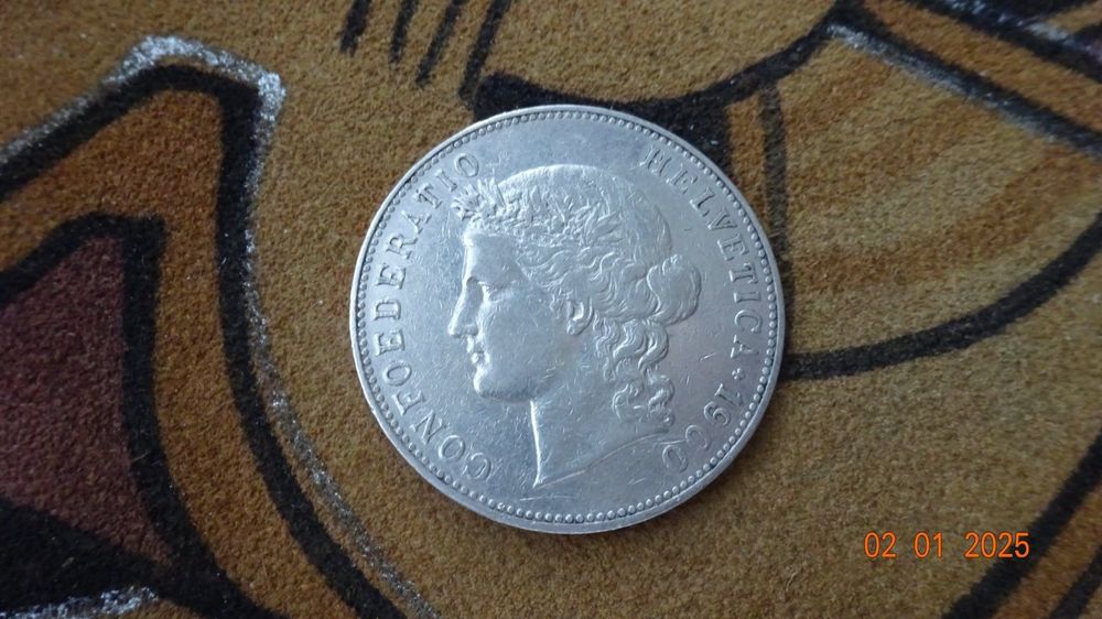 5 Fr 1900 Frauenkopf très très rare (Gebraucht) in bassecourt für CHF ...