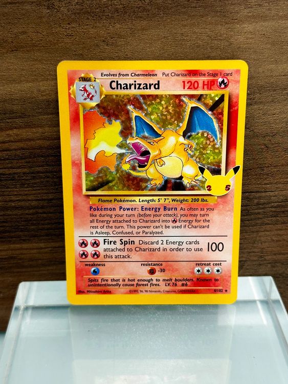Charizard 25th Anniversary Edition - MINT/NM - 2021 🔥 (Gebraucht) in ...