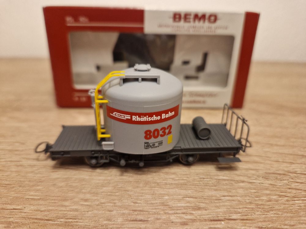 Bemo 2252 132 Zementwagen RhB H0m OVP NEU | Kaufen auf Ricardo