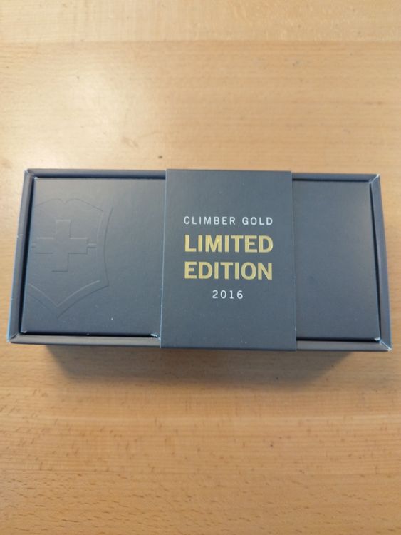 Victorinox Climber Gold Limited Edition 2016 (Neu (gemäss Beschreibung ...