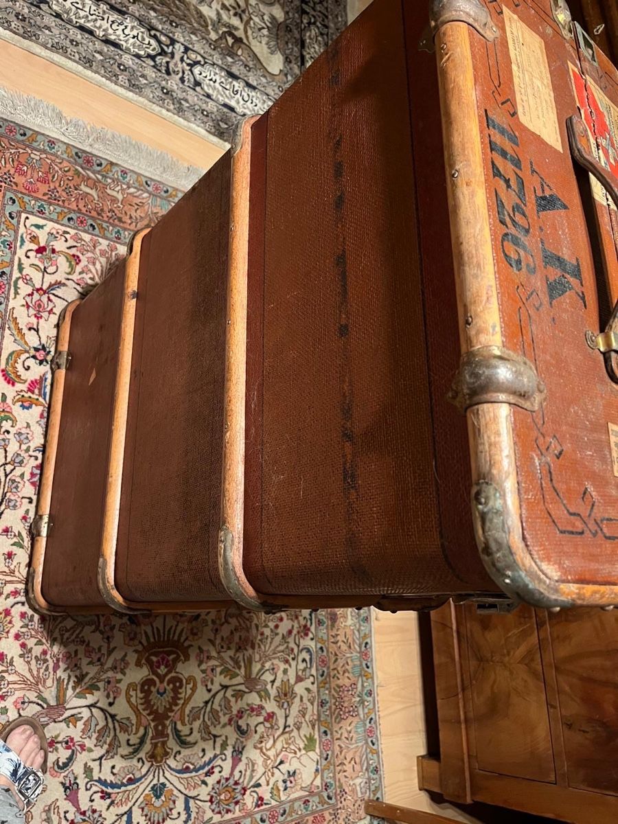 Vintage Reisekoffer Stapelkoffer Truhe Deko Rarität AK (Gebraucht) in ...