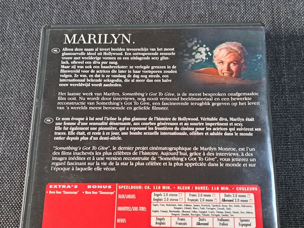 IMPORT:DVD Marilyn Monroe The final Days, les Derniers Jours (Gebraucht ...