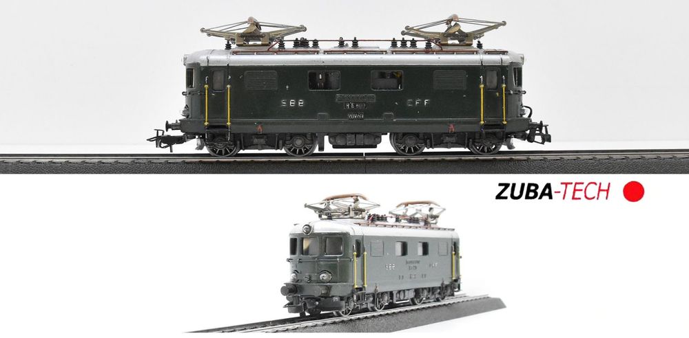 Märklin E-Lok RE 800 SBB Metall H0 GS Analog ohne OVP (Gebraucht) in St ...